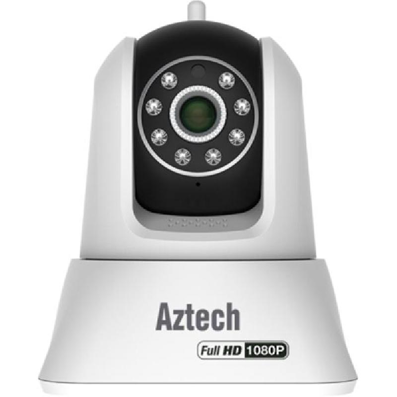 Aztech WIPC 411 FHD Security Camera - PTZ (Pan/Tilt/Zoom) FHD Wi-Fi ...
