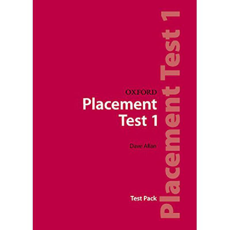 Oxford Placement Tests 1 Test Pack - Jarir.com KSA