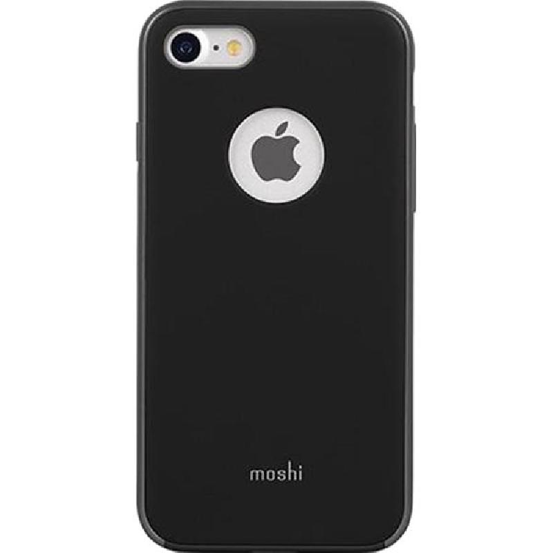 Moshi iGlaze Armour Back Cover Mobile Case for iPhone 7 Onyx Black Moshi