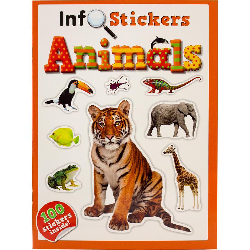 Info Stickers: Animals Info Stickers Staffs of Autumn Publishing في ...
