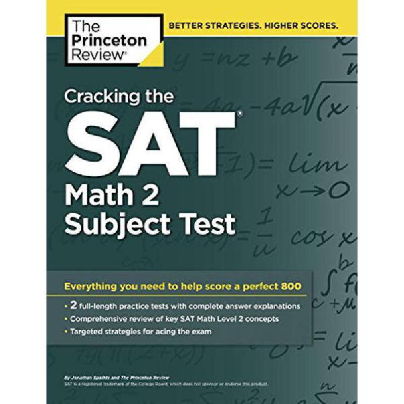 Cracking the SAT Math 2 Subject Test (College Test Preparation) College ...
