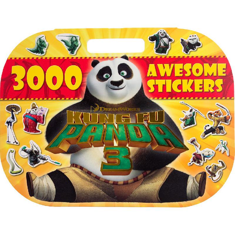 3000 Awesome Stickers: Kung Fu Panda 3 - Jarir.com KSA