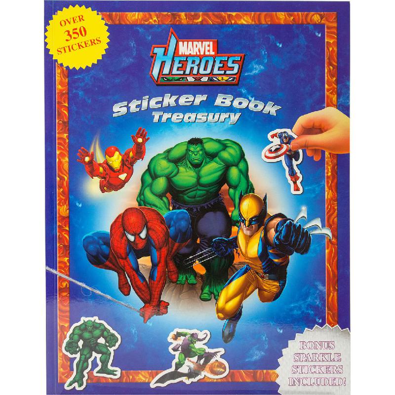 Marvel Heroes: Sticker Book Treasury - Jarir.com KSA