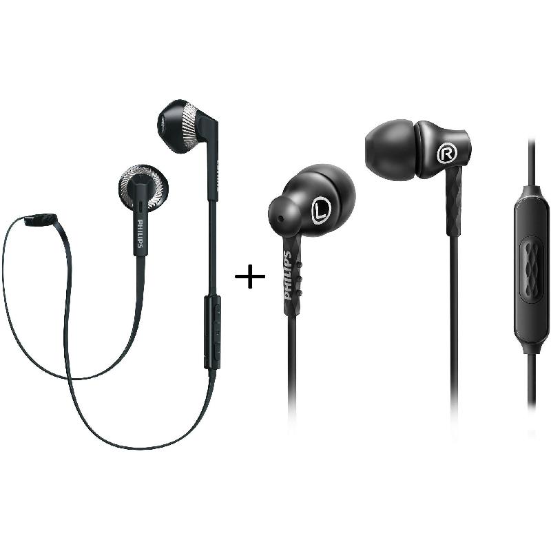 Philips Bundle Kit Audio Bundle Bluetooth/Wired Black - Jarir Bookstore KSA