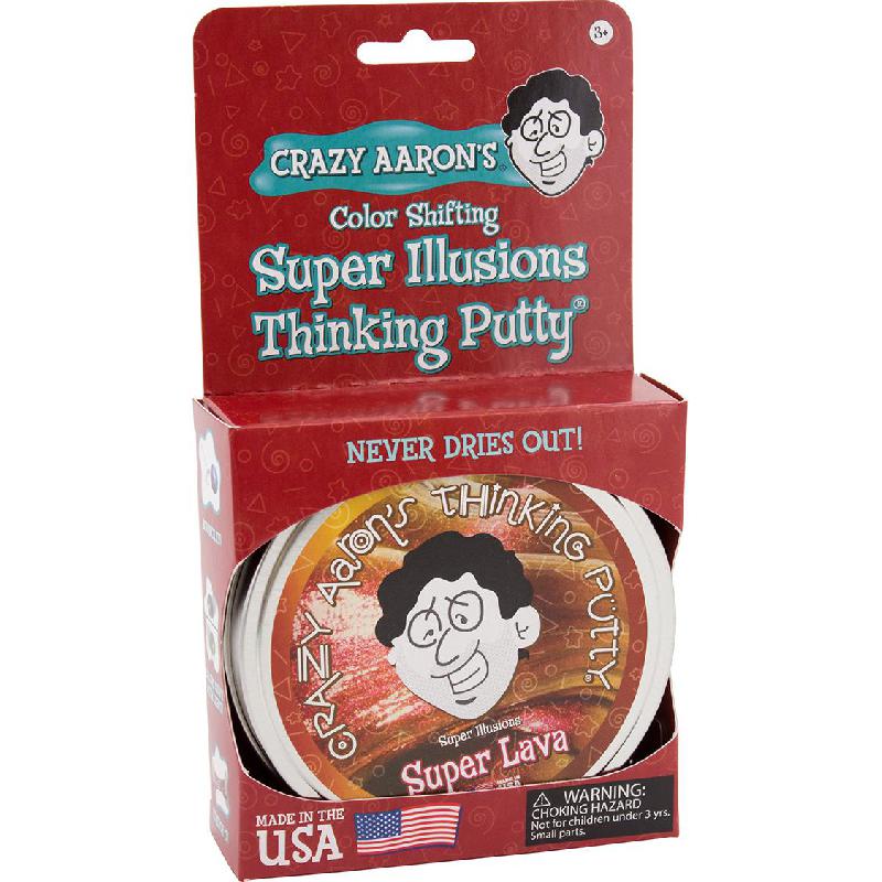 Crazy Aaron's Putty Super Illusions Super Lava Slime Toy Assorted Color ...