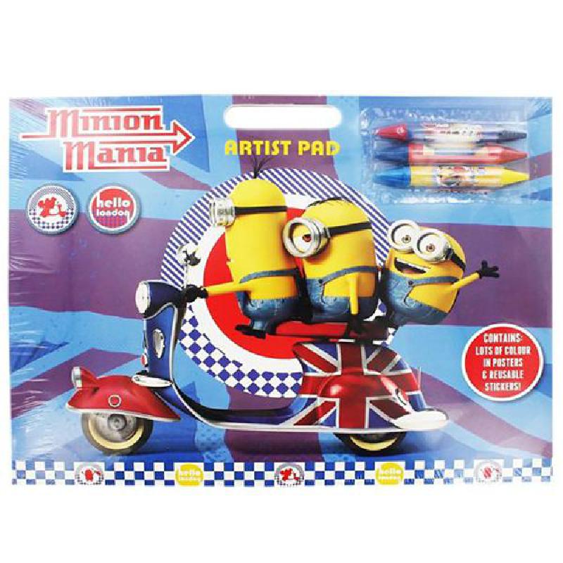 Minion Mania - Artist Pad Minions - Jarir.com KSA
