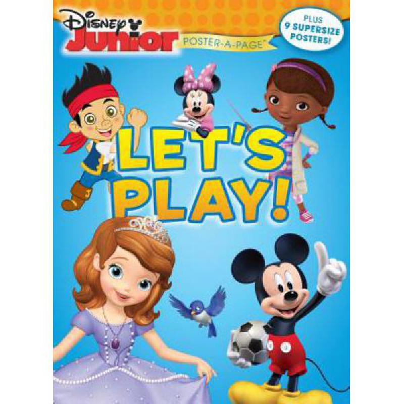 Disney Junior, Let's Play! Poster-A-Page - Jarir.com KSA