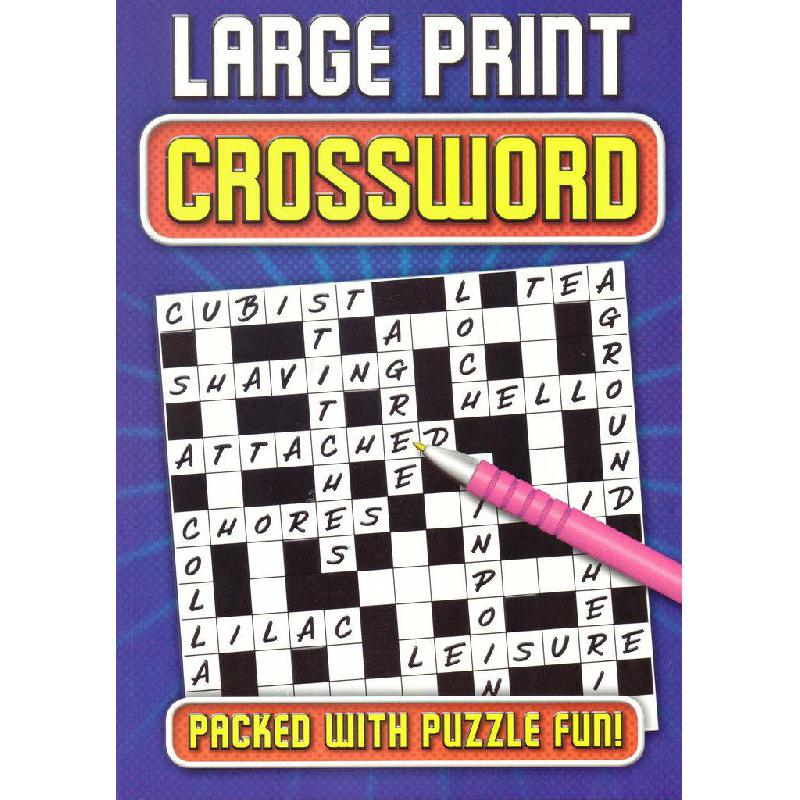Large Print: Crossword Large Print - Jarir.com KSA