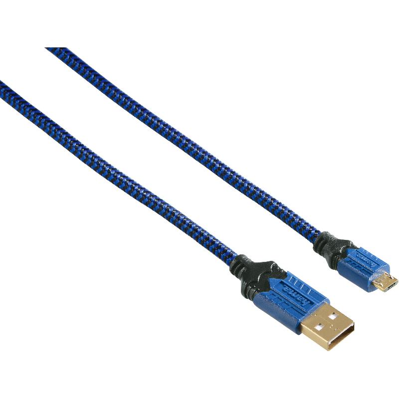 Hama High Quality Micro USB to USB 2.0 Sync & Charge Cable 2.50 m ( 8. ...