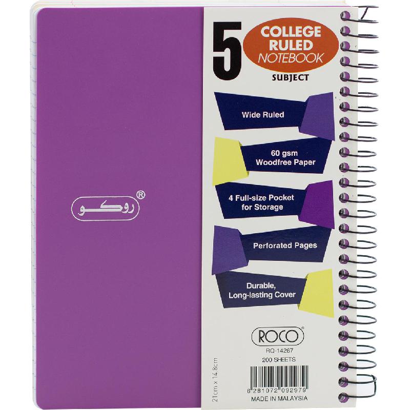 Roco Notebook A5 Online at Jarir Bookstore KSA