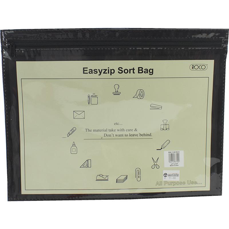 Roco EasyZip Zip Pouch, A4, Single Pocket, Purple price in Saudi Arabia ...