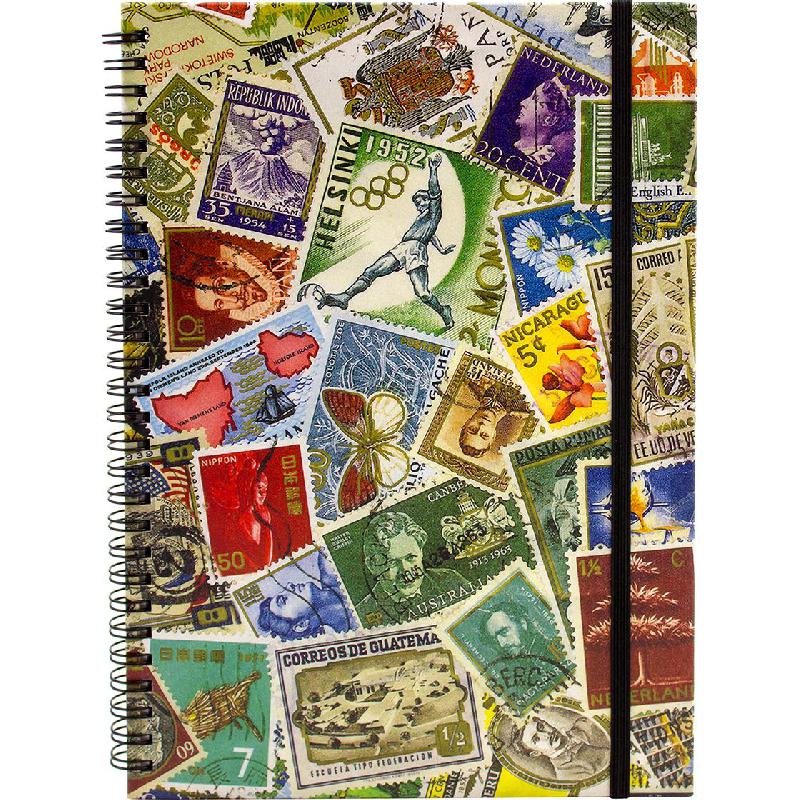 Notebook Stamps B5 - Jarir Bookstore Qatar