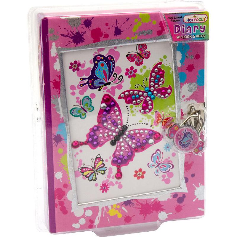 Hot Focus Diary With Lock & Keys Organizer & Stationary Online at Jarir ...