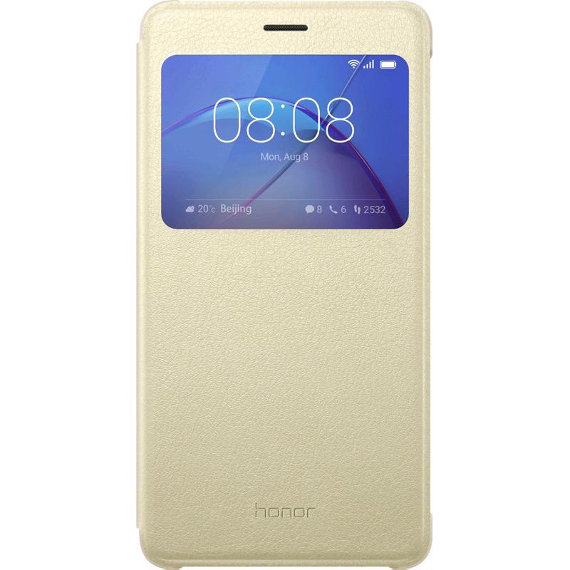 Huawei View Flip Cover Mobile Case for Huawei Honor 6X Gold Huawei