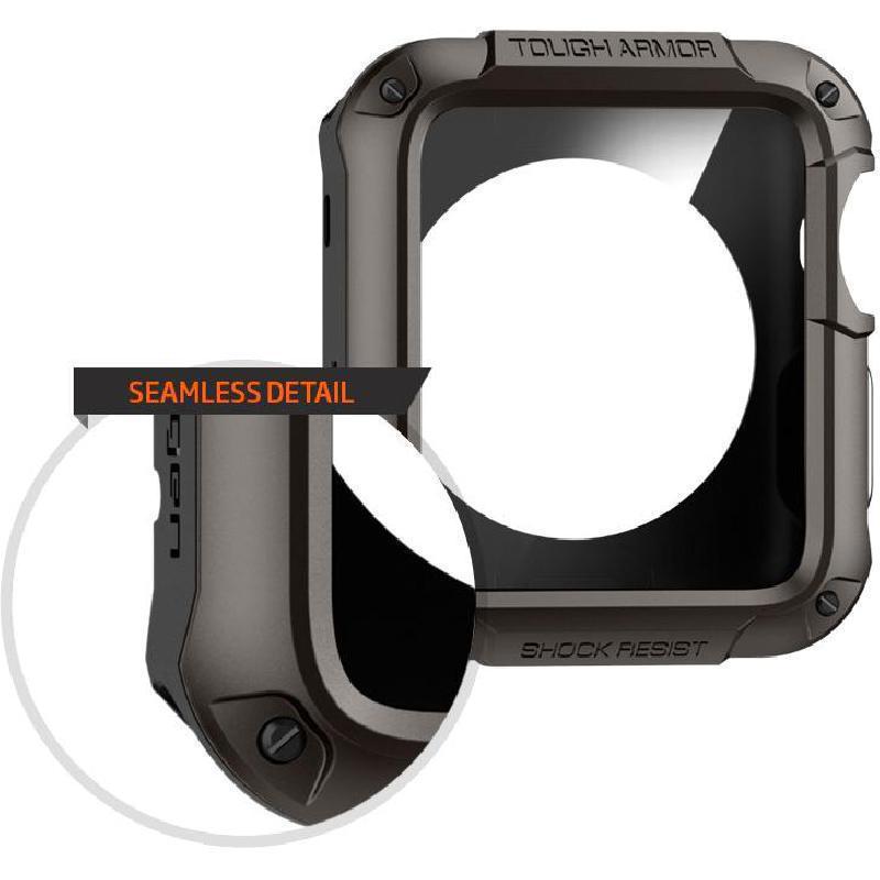 Spigen Tough Armor Smartwatch Fit Case for Apple Watch Series 3 42 ...