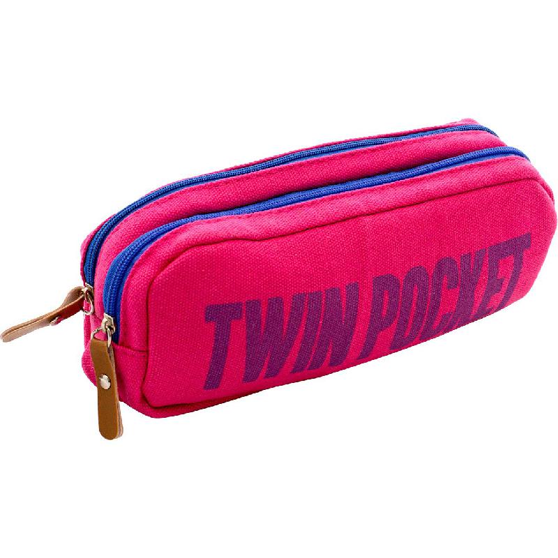 Soft Pencil Case Twin Pocket - Jarir Bookstore KSA
