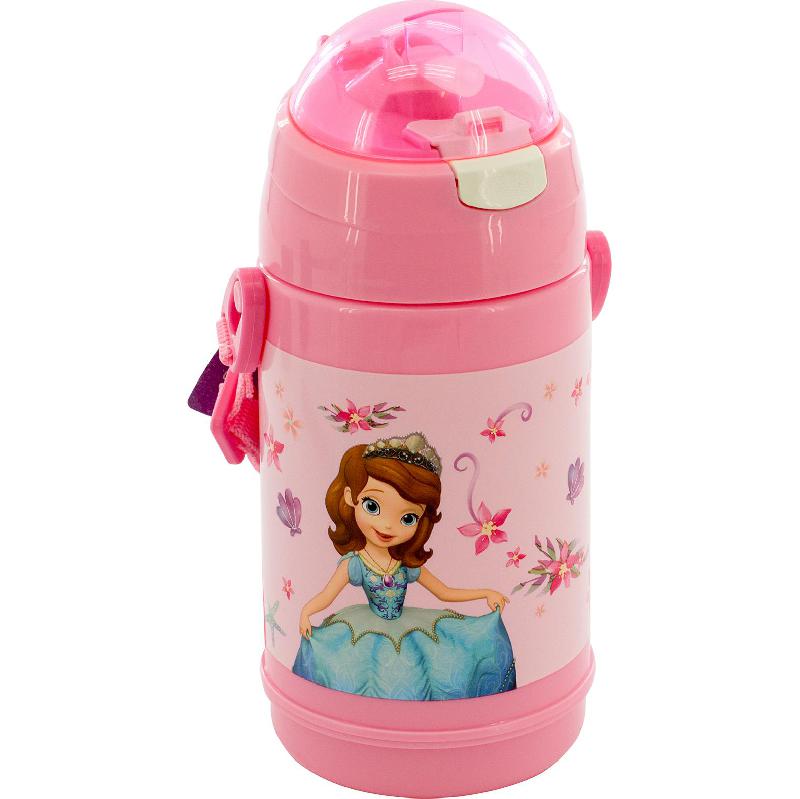 Disney Sofia The First Water Bottle Pink - Jarir Bookstore KSA