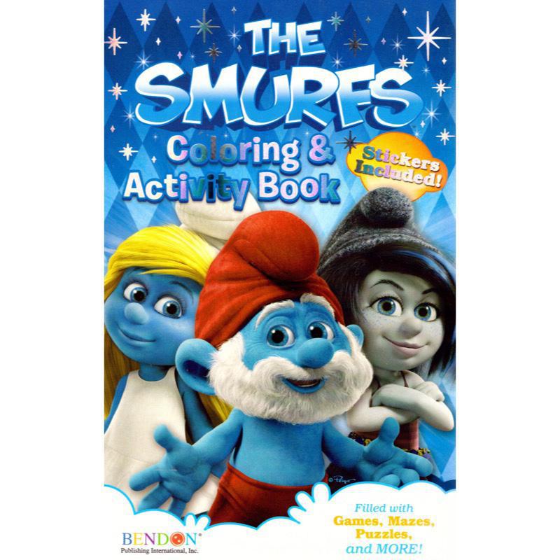 The Smurfs - Coloring & Activity Book Smurf's - Jarir.com KSA