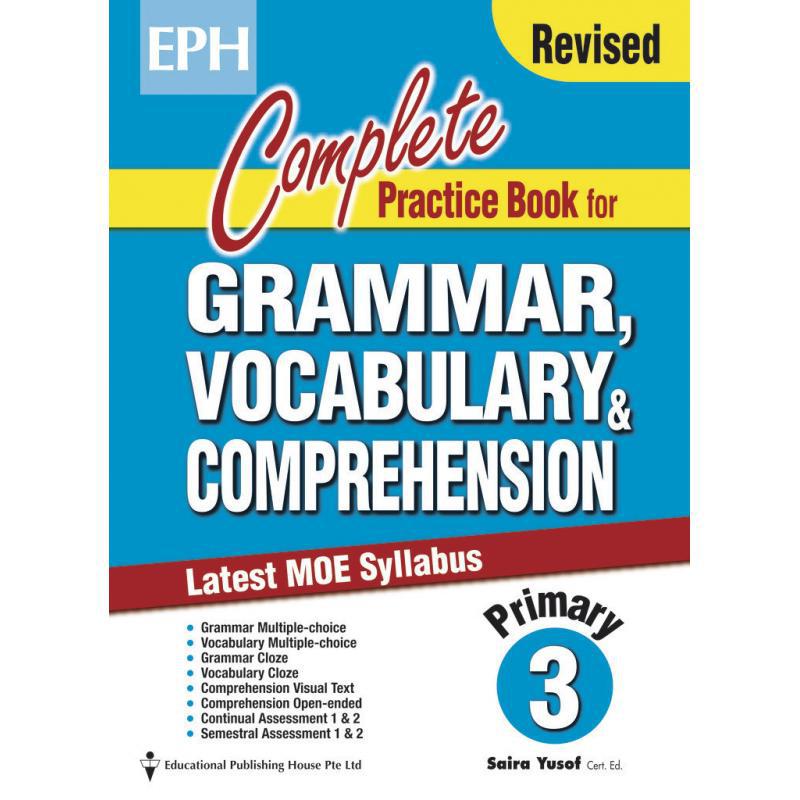 Grammar, Vocabulary & Comprehension, Revised, Primary 3 Complete ...