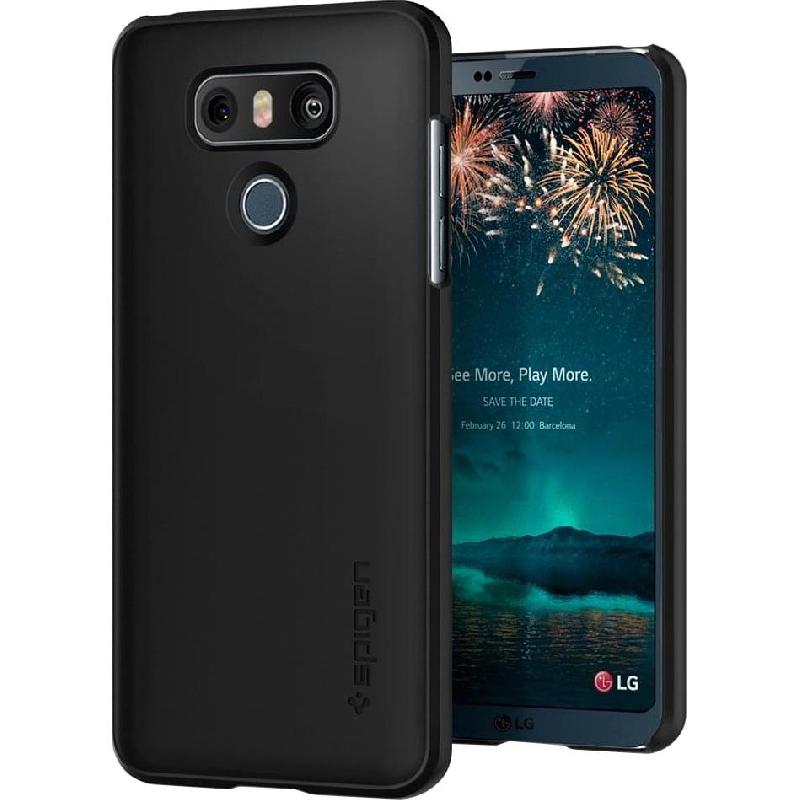 Spigen Back Cover Mobile Case for (LG) G6 Black Spigen