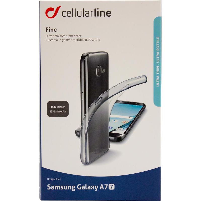 Cellularline Fine Back Cover Mobile Case for (Samsung) Galaxy A7 2017 ...