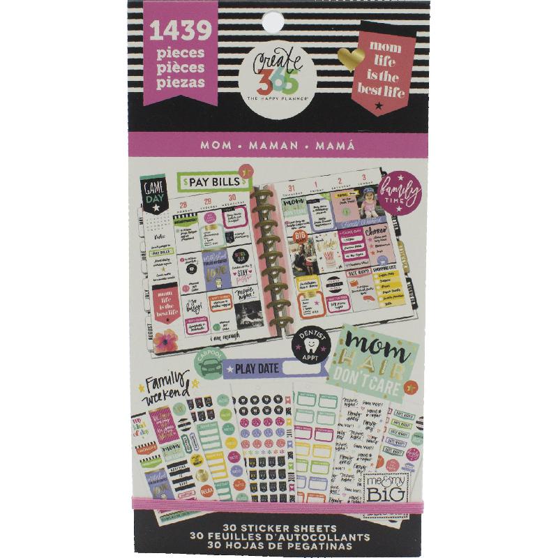 me & my BIG ideas Create 365 Mom Job Sticker Themed Shape - Jarir ...