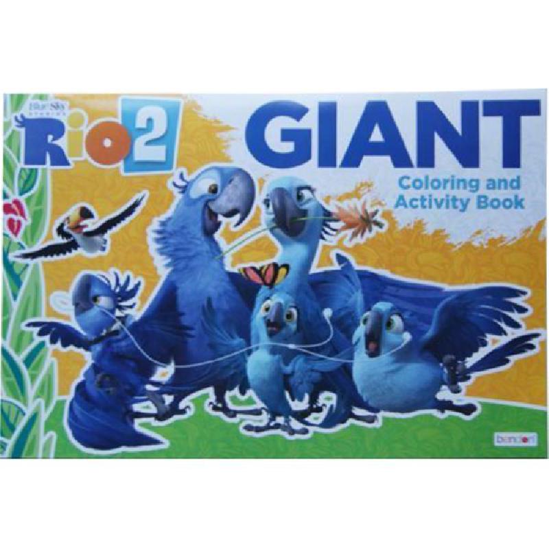 Disney Rio 2, Giant Coloring Book Rio - Jarir.com KSA