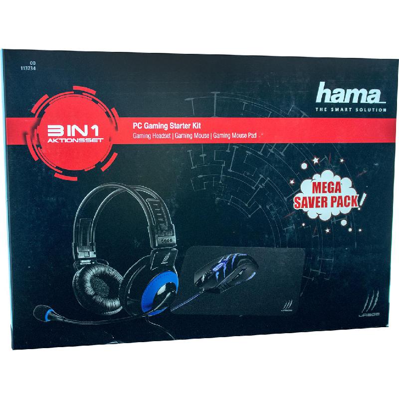 Hama uRage Headset;Mouse Pad;Reaper Mouse PC Gaming Accessory - Jarir ...