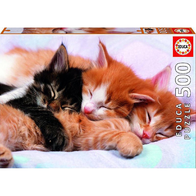 Educa 500 Kittens Picture Puzzle 500 Pieces - Jarir Bookstore KSA