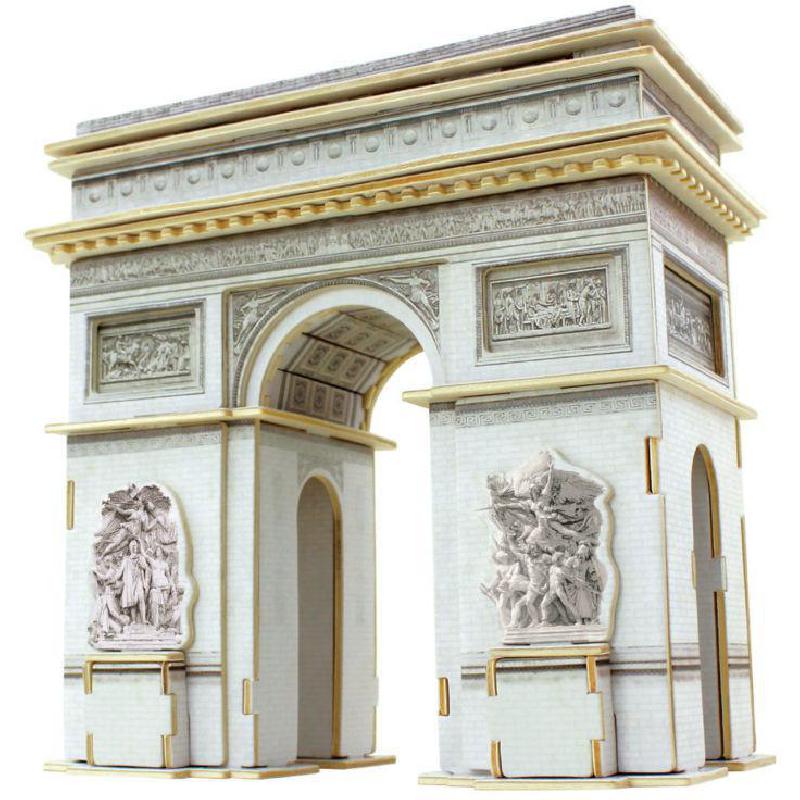 Robotime World's Great Triumphal Arch 3D Puzzle 76 Pieces - Jarir ...