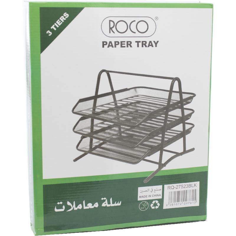 Roco Desk Trays 3 Tiers A4 - Jarir Bookstore KSA