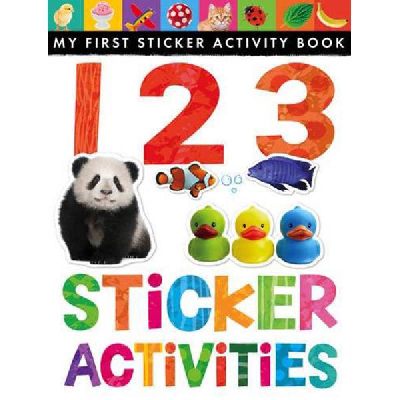 1 2 3 Sticker Activities My First Sticker Activity Book Annette Rusling ...