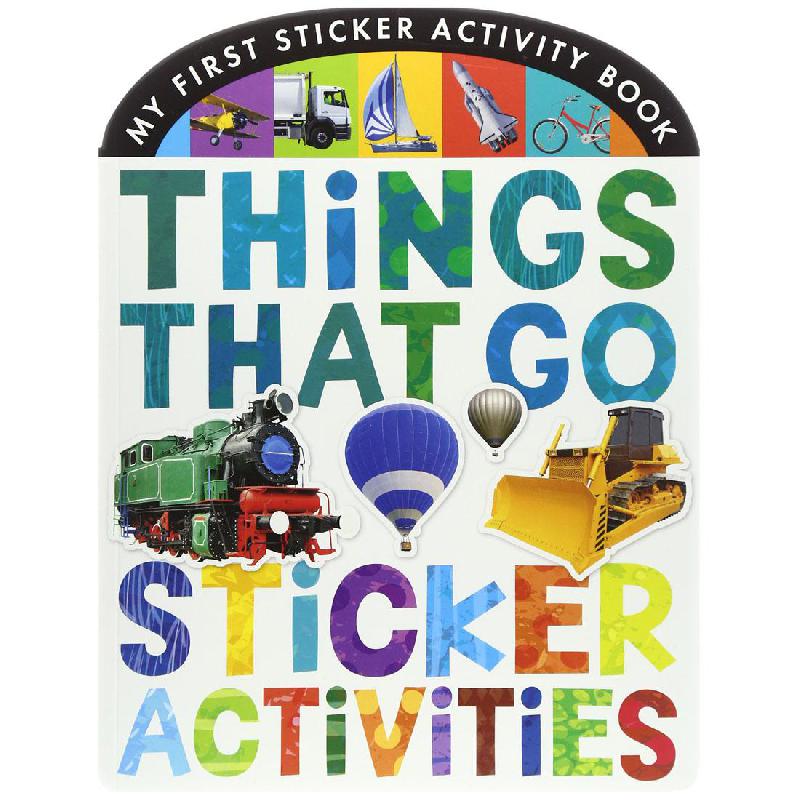 Things That Go My First Sticker Activity Book Jonathan Litton - مكتبة ...