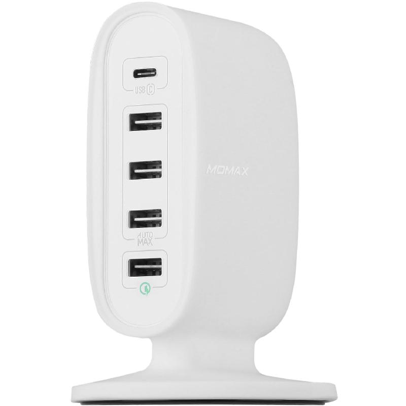 Momax U.Bull Station, Extension Charger, USB-C + Quick Charge 3.0, 40 ...