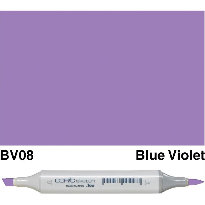 COPiC Sketch BV-08 Graphic Art Marker Blue Violet - Jarir Bookstore Qatar