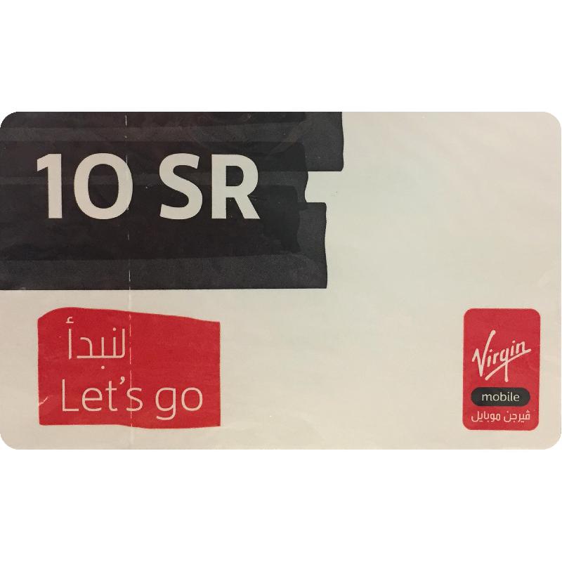 Virgin Mobile SAR 10 Call/SMS Recharge Card - Jarir Bookstore KSA