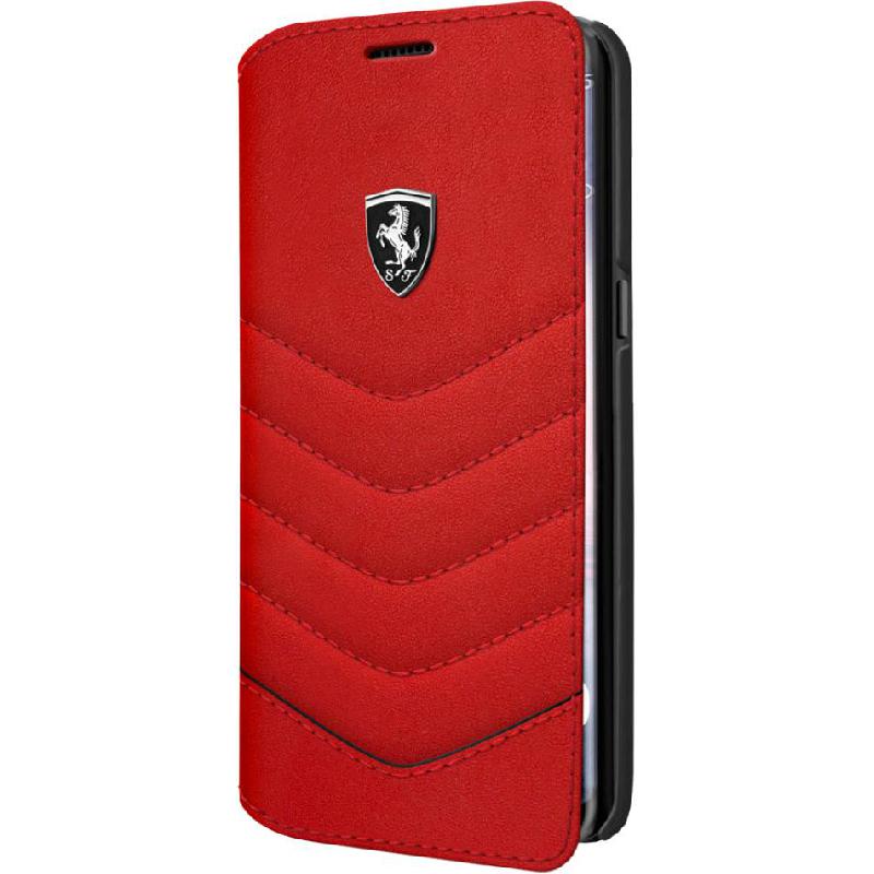 Ferrari Flip Cover Mobile Case for (Samsung) Galaxy S8 Red Ferrari