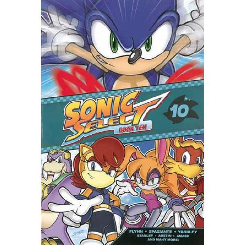 Sonic Select: Book 10 Sonic The Hedgehog Staffs of Sonic Scribes ...