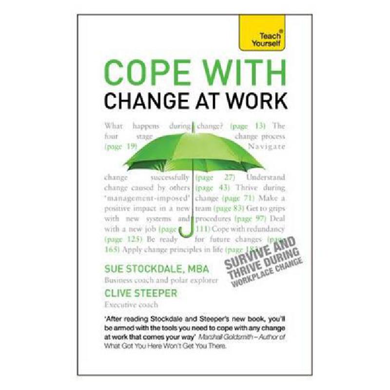 Cope With Change at Work Teach Yourself Sue Stockdale - Jarir.com KSA