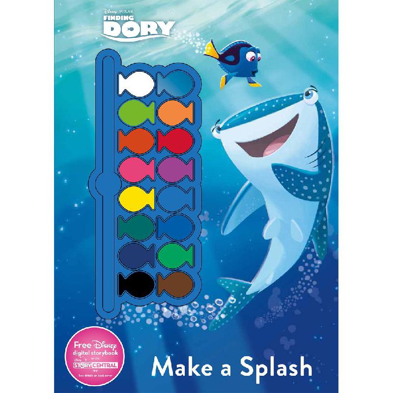 Disney Pixar, Finding Dory, Make a Splash Paint Palette Book - مكتبة ...