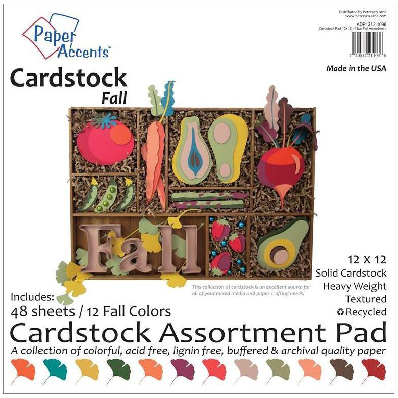 Paper Accent Fall Cardstock Assortment Pad - Jarir Bookstore KSA