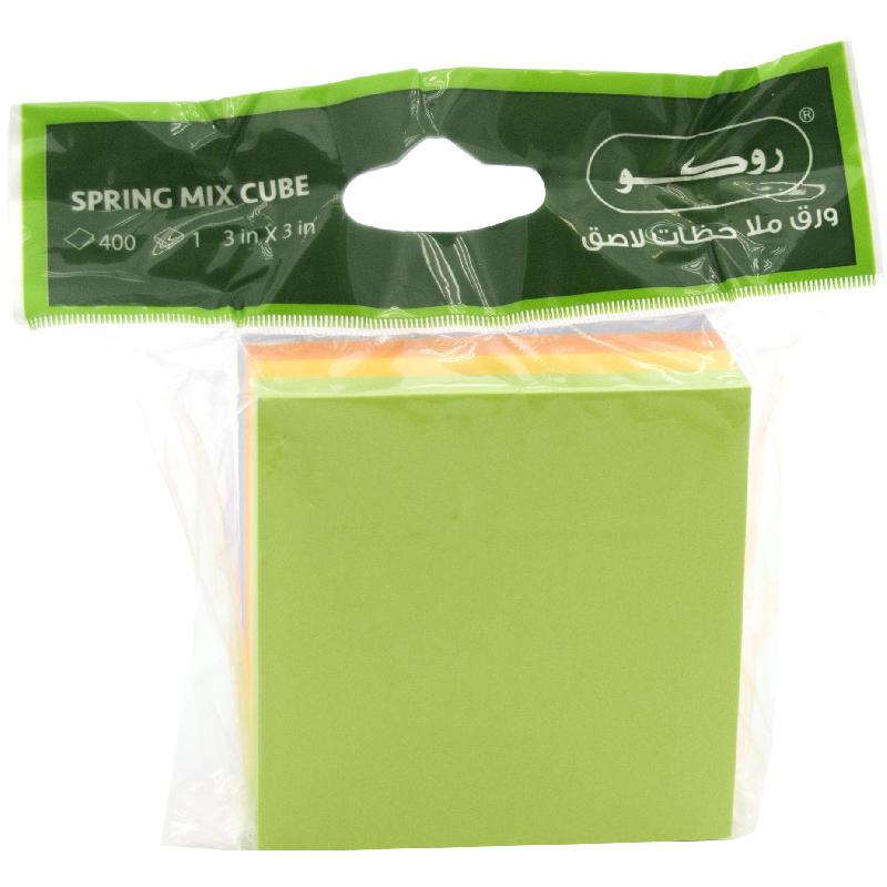 Roco 6315 Standard Self Stick Notes Assorted Color - Jarir Bookstore KSA