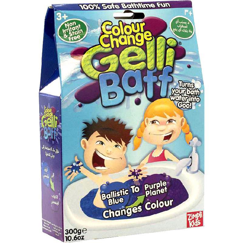 Zimpli Kids Gelli Baff Colour Change - Turn Bath Water into Goo Bath ...