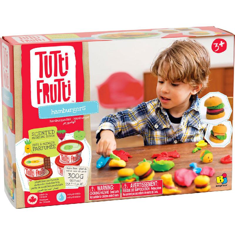 Bojeux Tutti Frutti Hamburgers Modelling Clay Playset - Jarir Bookstore ...