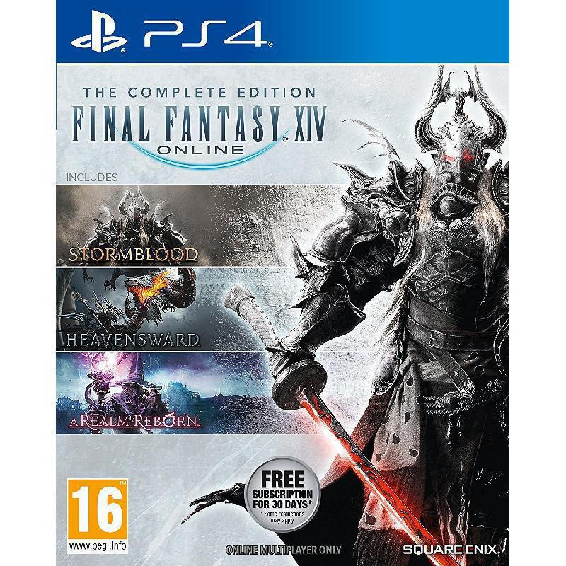 Final Fantasy XIV The Complete Edition PlayStation 4 (Games) Blu-ray ...