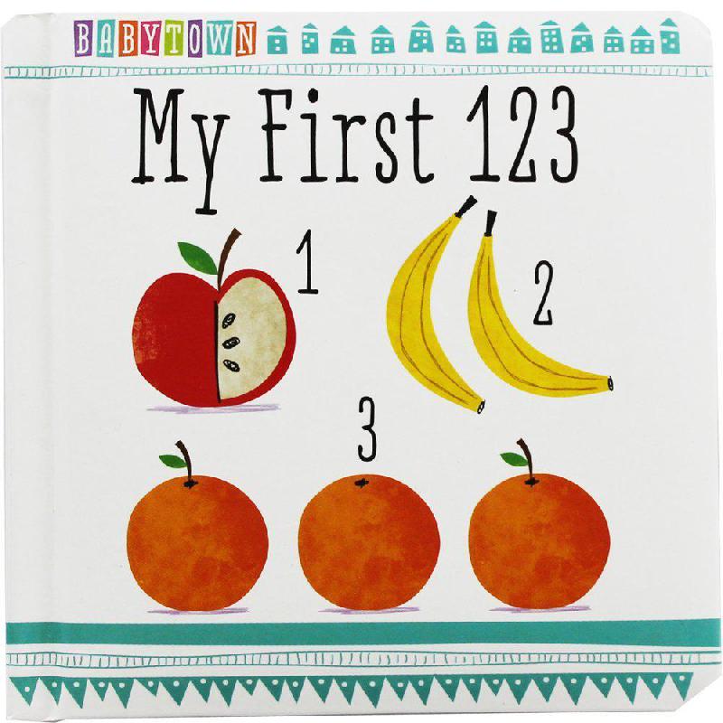 My First 123 Baby Town Sarah Vince - مكتبة جرير السعودية
