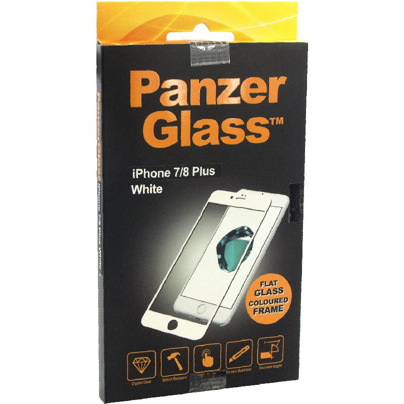 PanzerGlass Tempered Glass, White Case Friendly Smartphone Screen ...