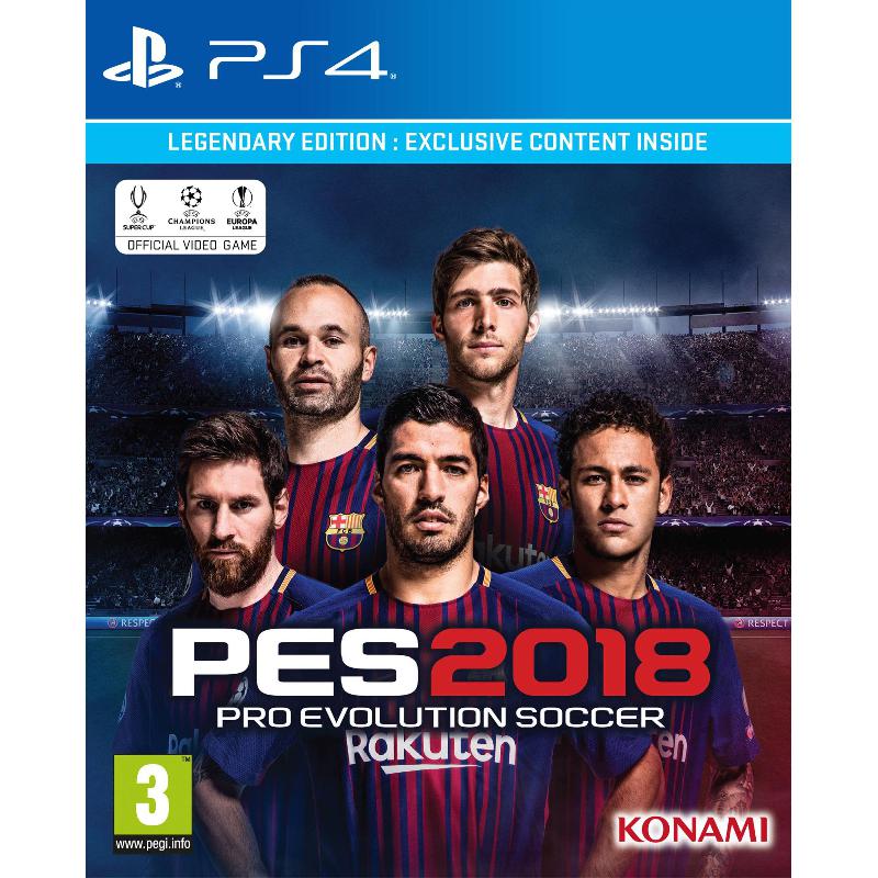 PES (Pro Evolution Soccer) 2018, Legendary Edition PlayStation 4 (Games ...