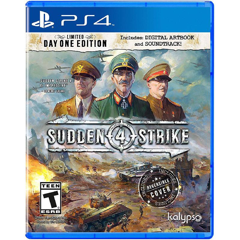 Sudden Strike 4: Limited Day One Edition PlayStation 4 (Games) Blu-ray ...