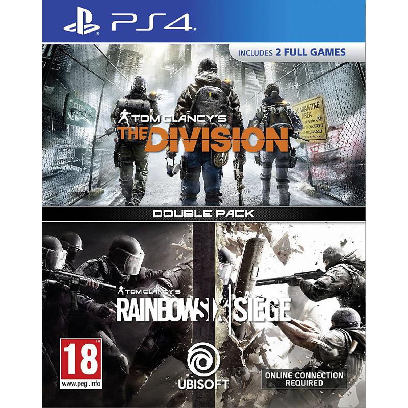 Tom Clancy's: The Division + Rainbow Six Siege PlayStation 4 (Games ...